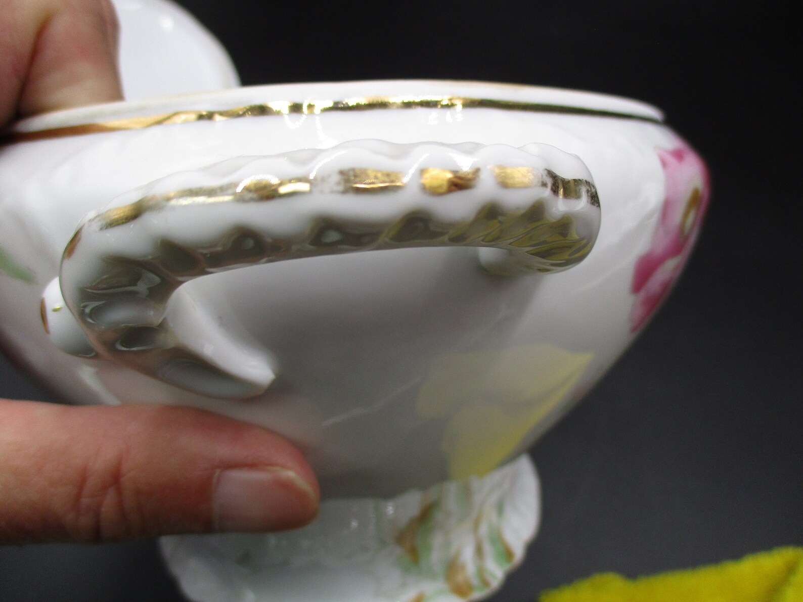 Pfeiffer & Lowenstein, Limoges, Soup Tureen, Poppy Design With Gold ...