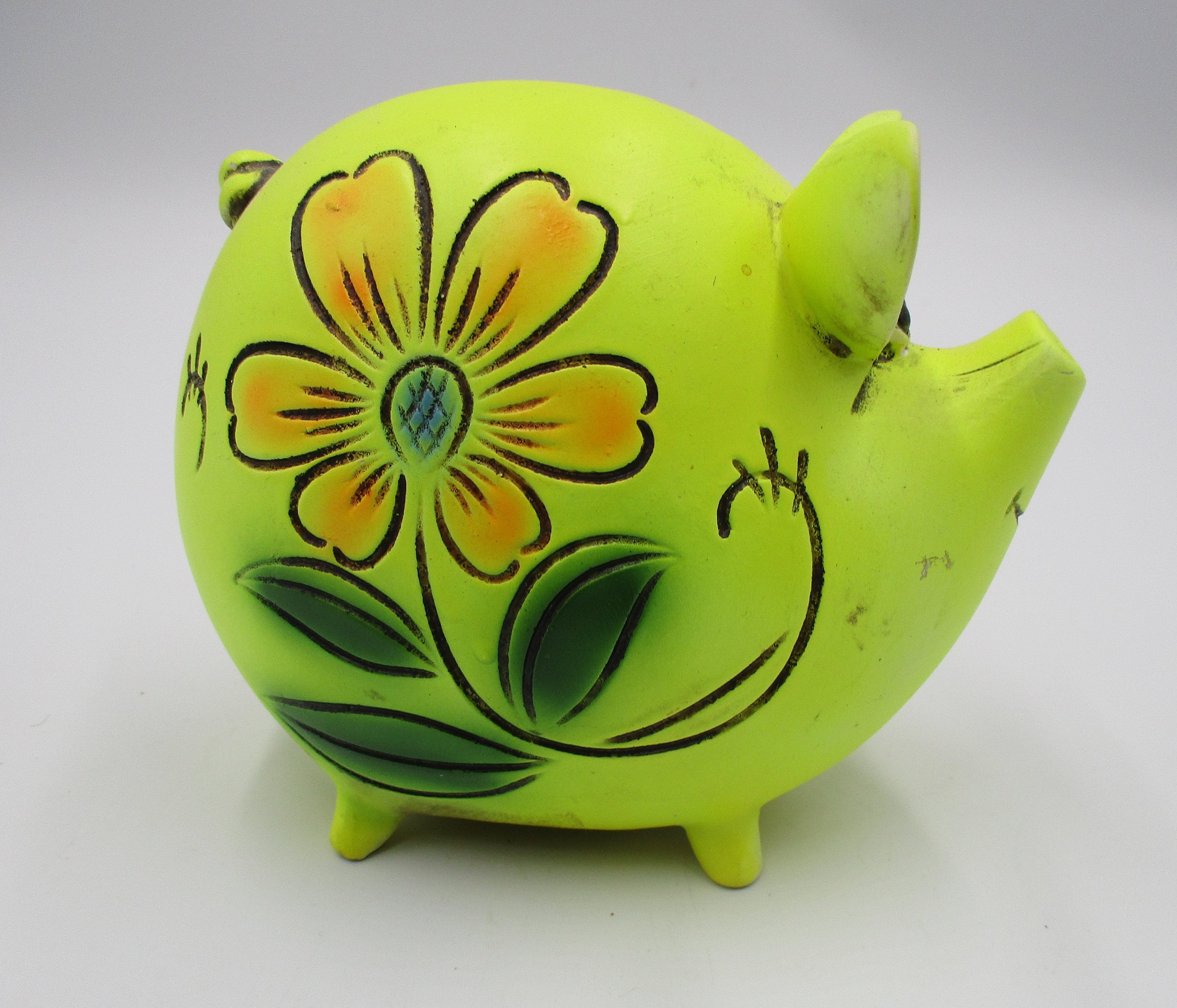 Yellow Piggy Bank