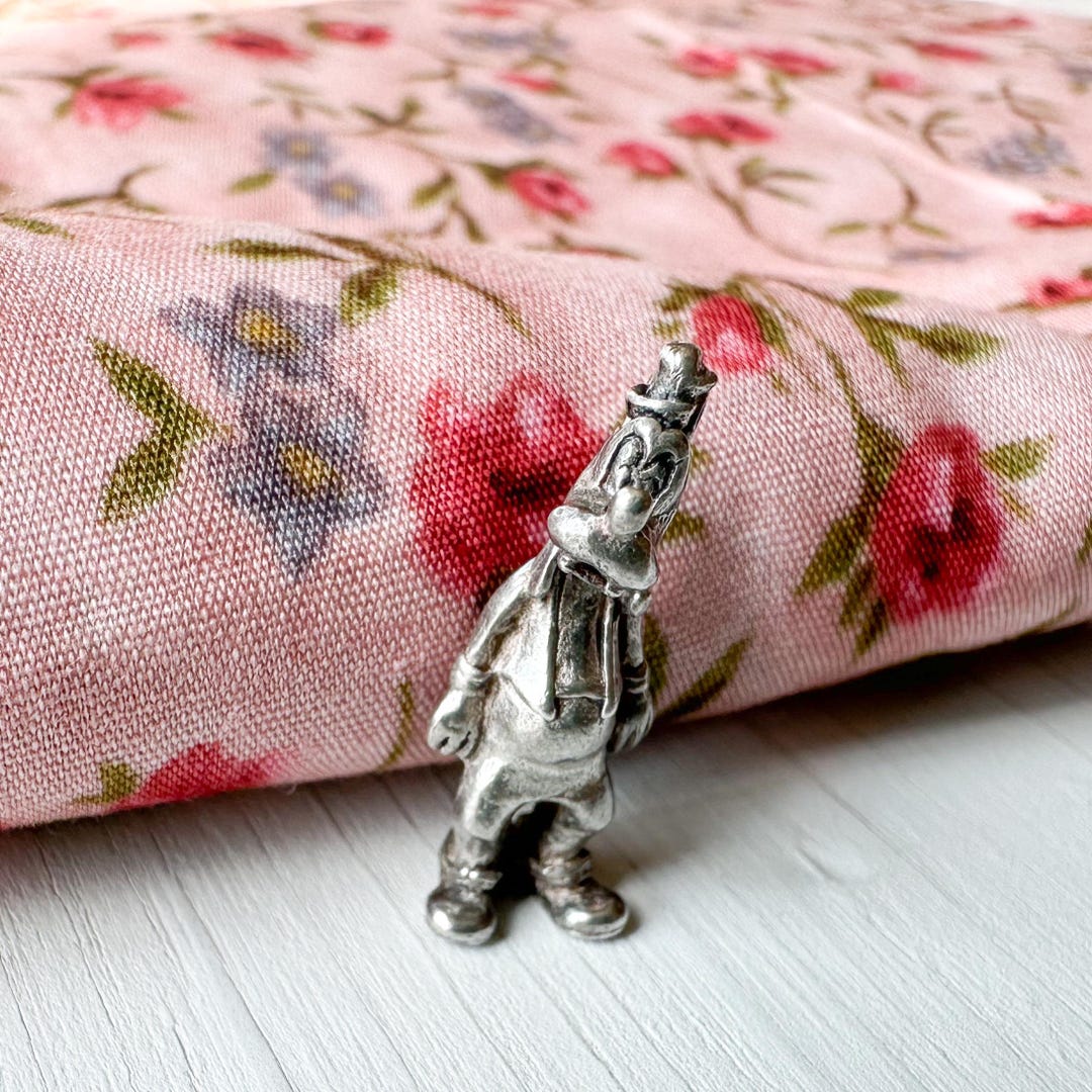 Sterling Silver Goofy Charm 3D Disney Charm Pendant Vintage - Etsy