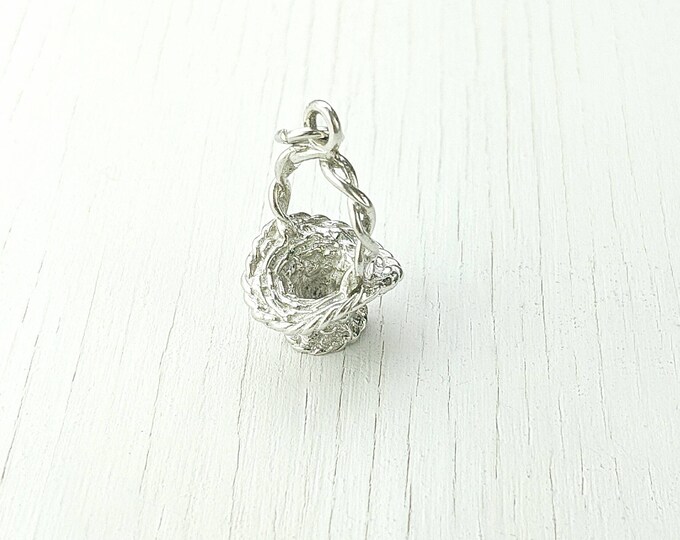 Sterling Silver Openwork Jug Charm Pitcher Pendant 3D Charm Vintage - Etsy
