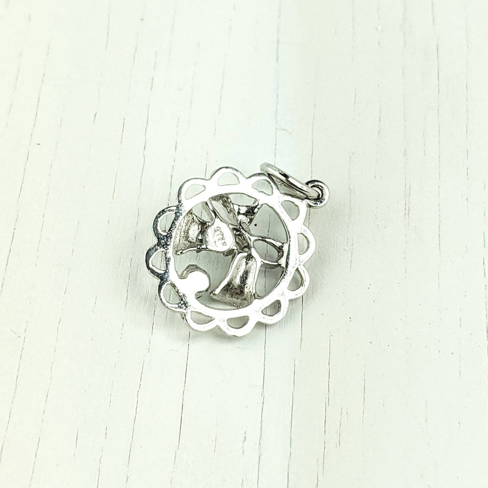 Sterling Silver Christmas Bells Charm Holiday Charm - Etsy