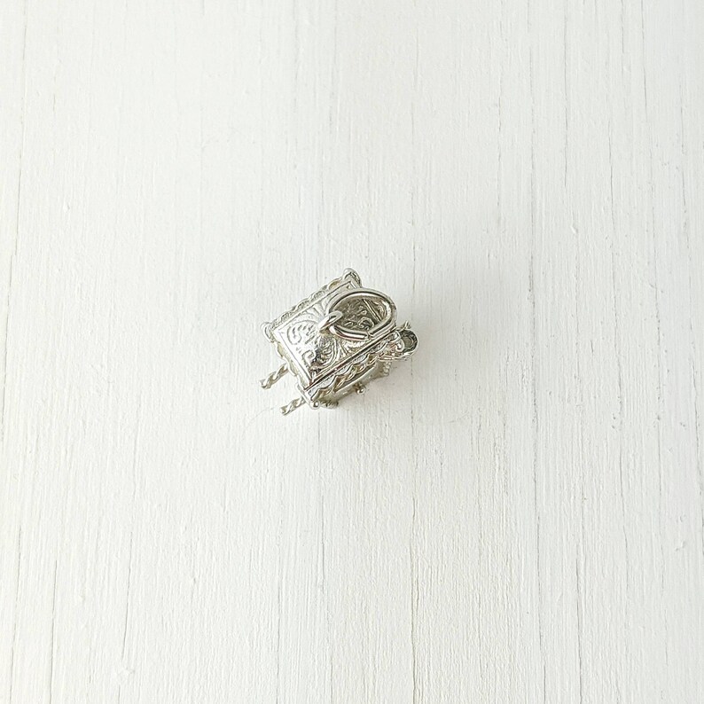 Rare Nuvo Sterling Silver Palanquin Charm 3D Charm - Etsy