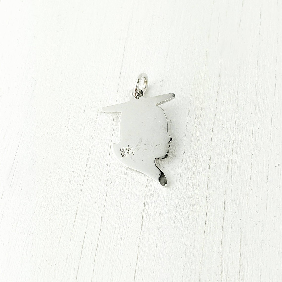 Sterling Silver Graduation Charm Student 2021 Grad | Etsy