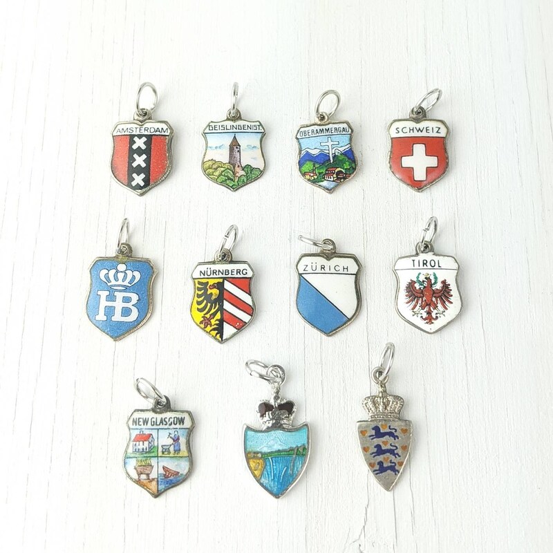 Sterling Silver European Charms - Etsy