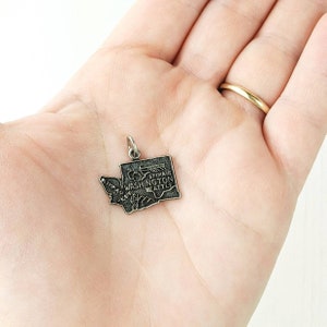 Sterling Silver Washington Charm | United States | Travel Charm ...
