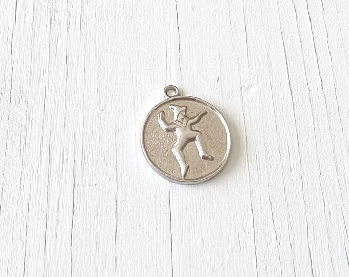 Sterling Silver Elf Charm Girl Scout Charm Vintage - Etsy