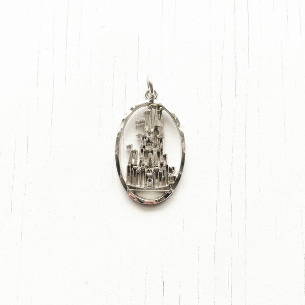 Sterling Silver Disneyland Charm - Etsy