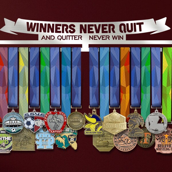 Winners Never Quit - Etsy