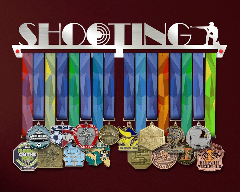 Shooting Medal Hanger Custom Medal Display Rack Stainless - Etsy