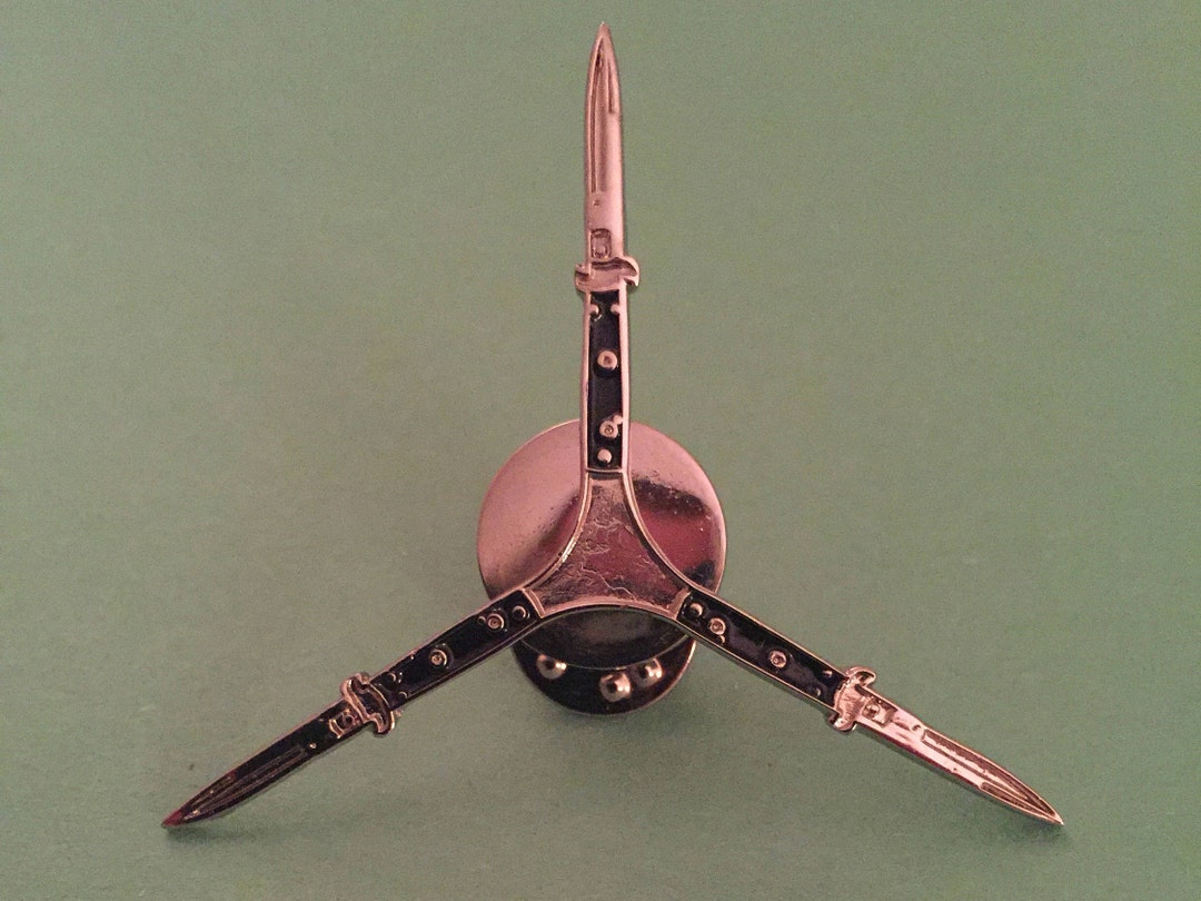 SPINNING SWITCHBLADES Enamel Lapel Pin Spinner Knives Knife - Etsy