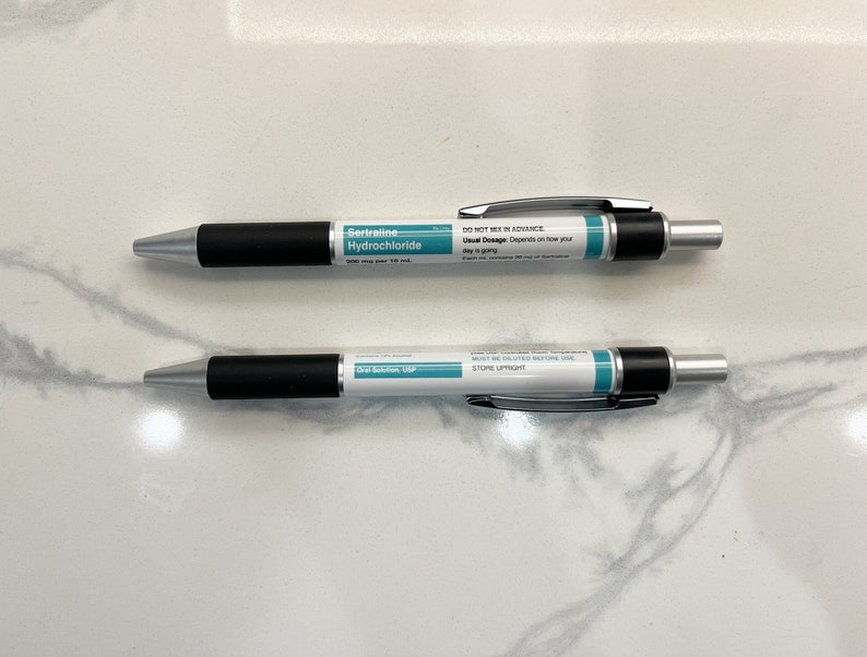 Trazodone Pen (inspired) | Funny Nurse Gift | Label Inspired ...