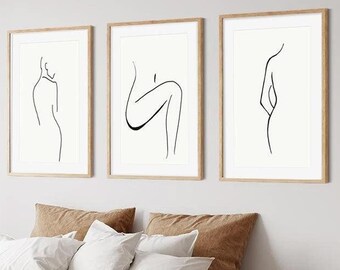 Free Form Line Art - Etsy