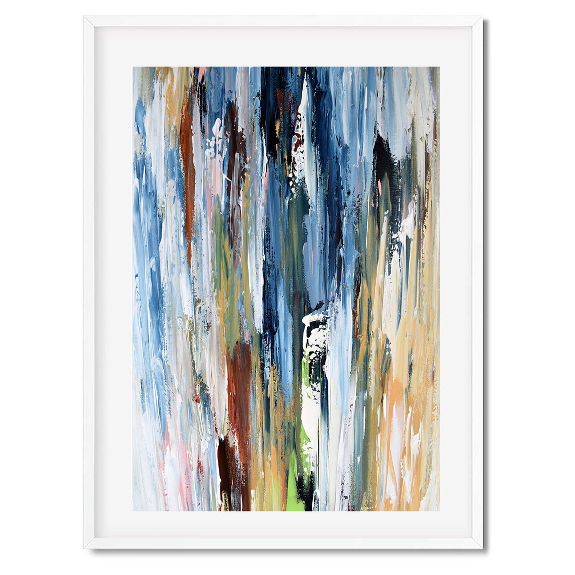 SET OF 3 Framed Art Abstract Print Wall Art Large Wall Art - Etsy UK