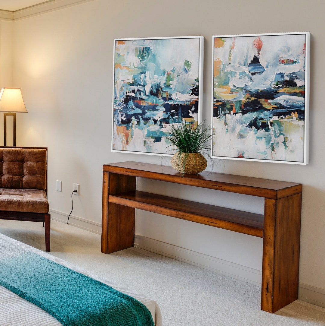 Extra Large Canvas Art, Framed Canvas Painting Prints, Set of 2 ...