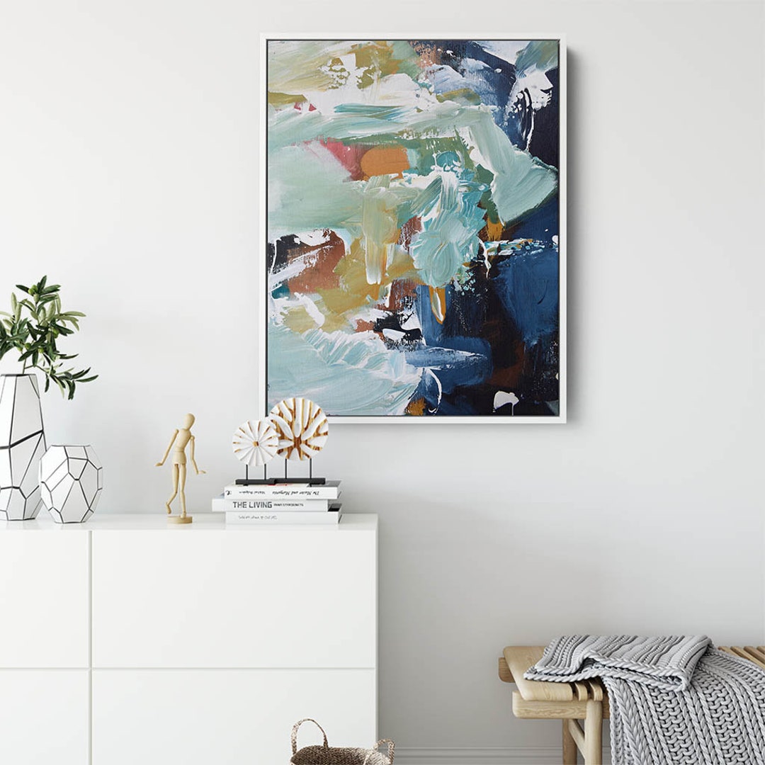 New Original Abstract Canvas Print. Print on Canvas. Home Decor. Canvas ...