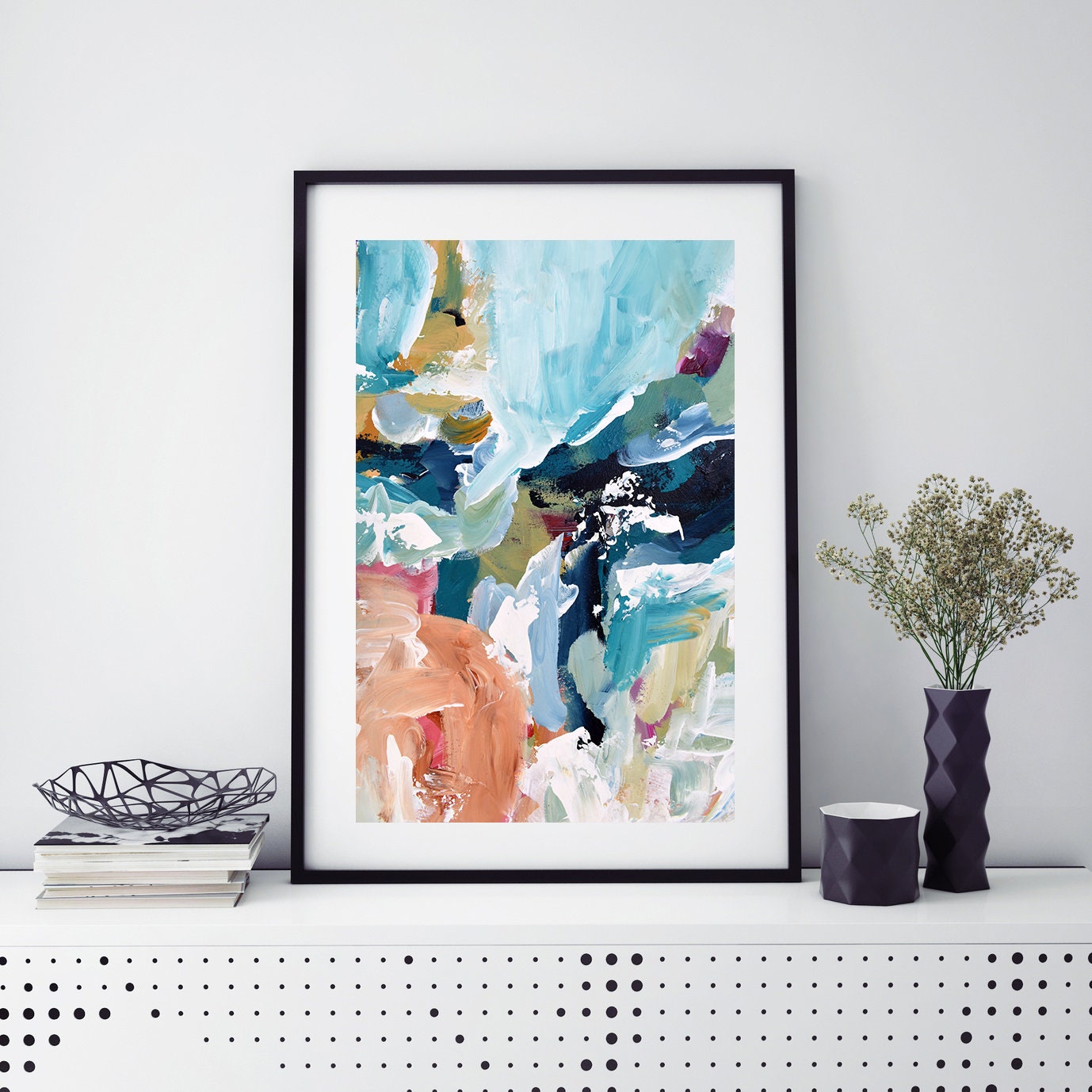 Abstract Painting Print Wall Art Large Wall Art Abstract | Etsy
