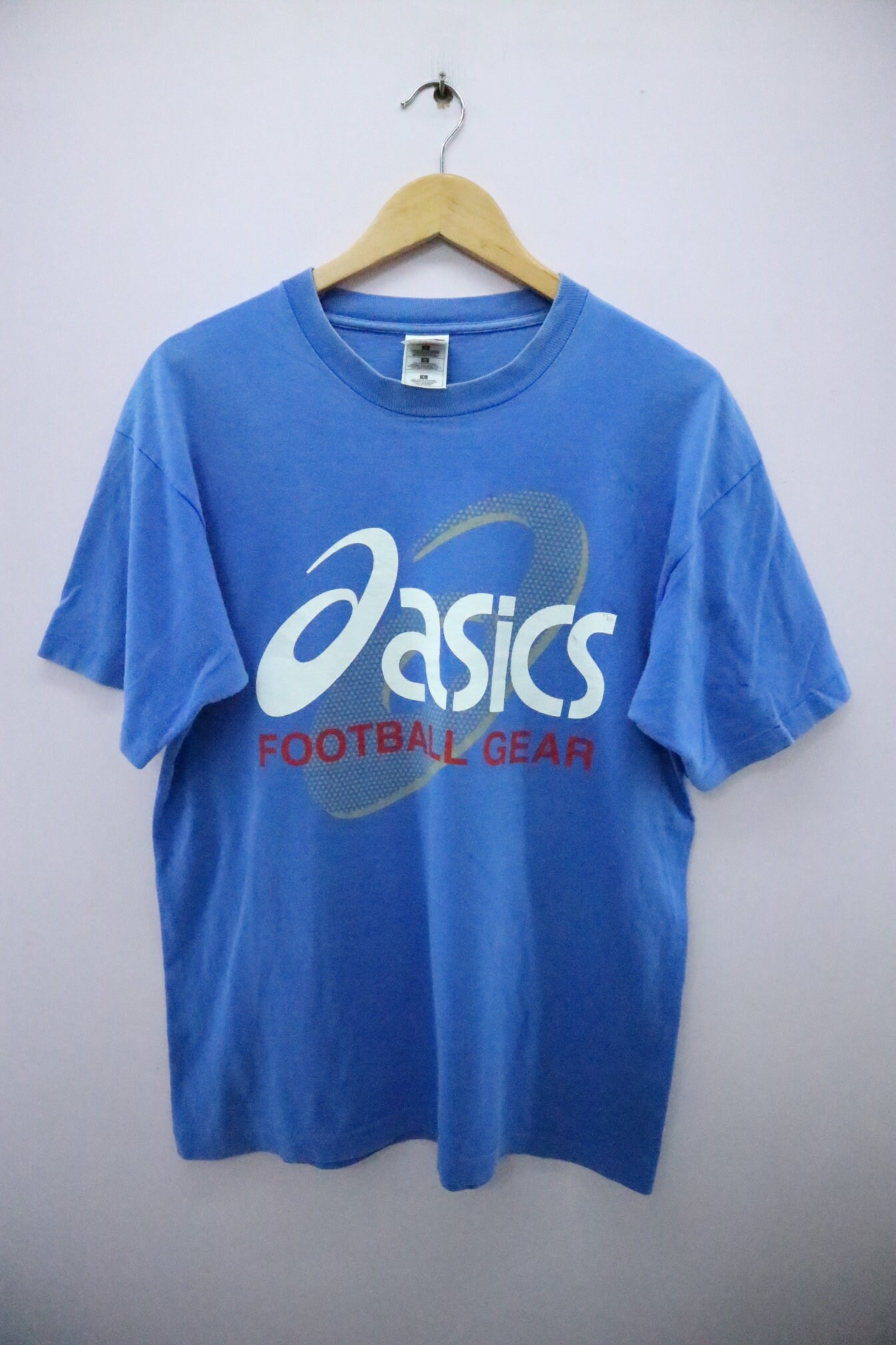 Vintage Asics Shirt Big Logo Sportswear Streetwear Football | Etsy
