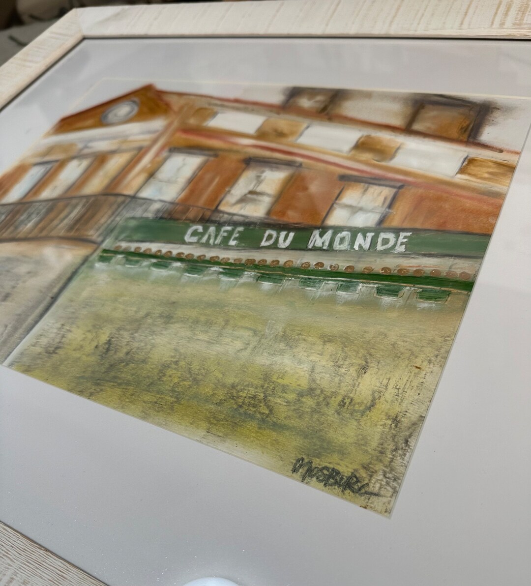 New Orleans Inspired Artwork, Café Du Monde Painting, French Quarter ...
