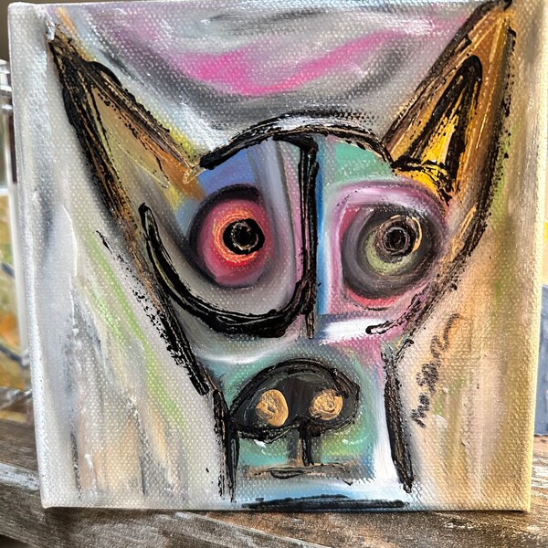 Abstract Dog Art - Etsy