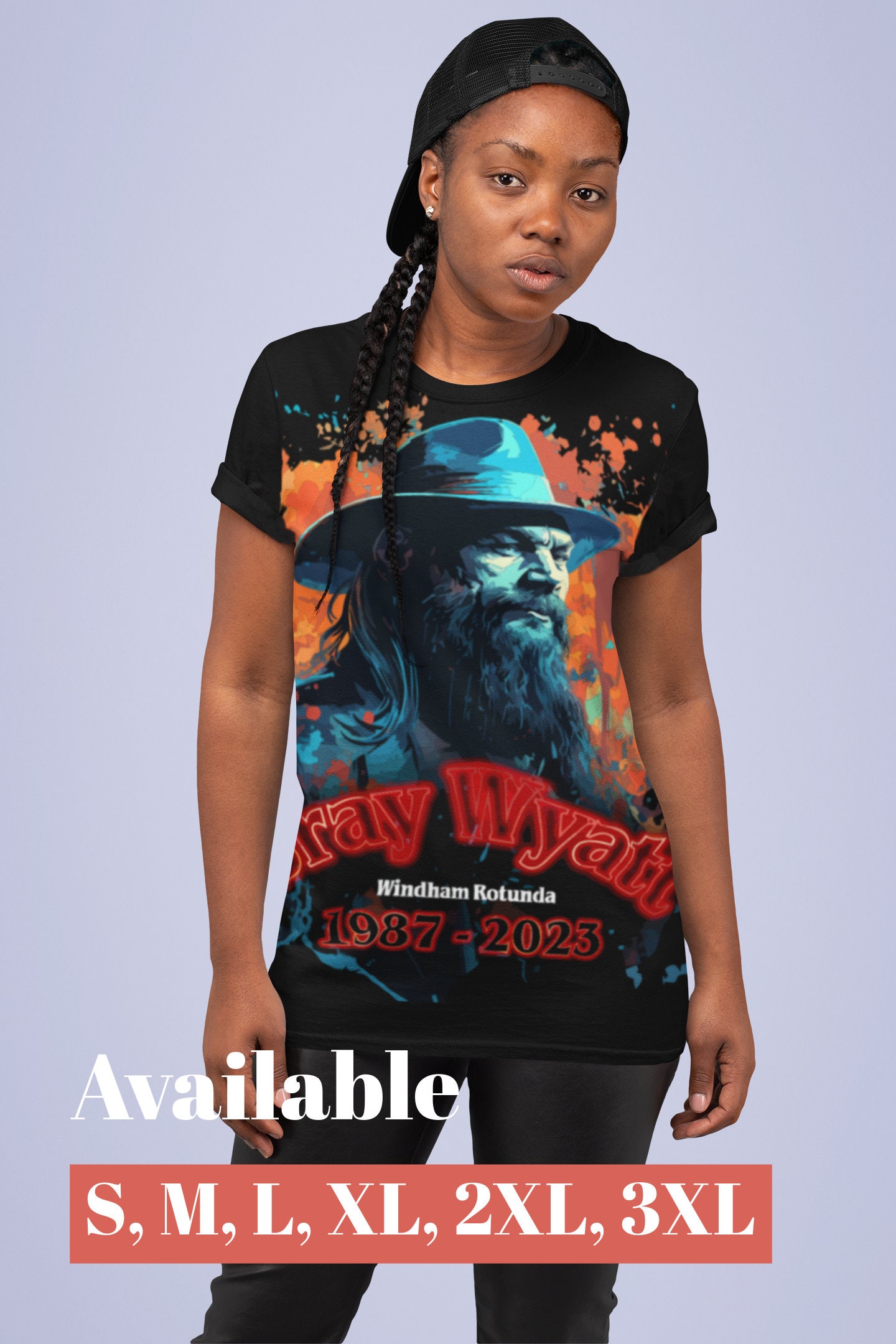 RIP Bray Wyatt Fan Art - Graphic Tee sold by Slippage Erina | SKU ...