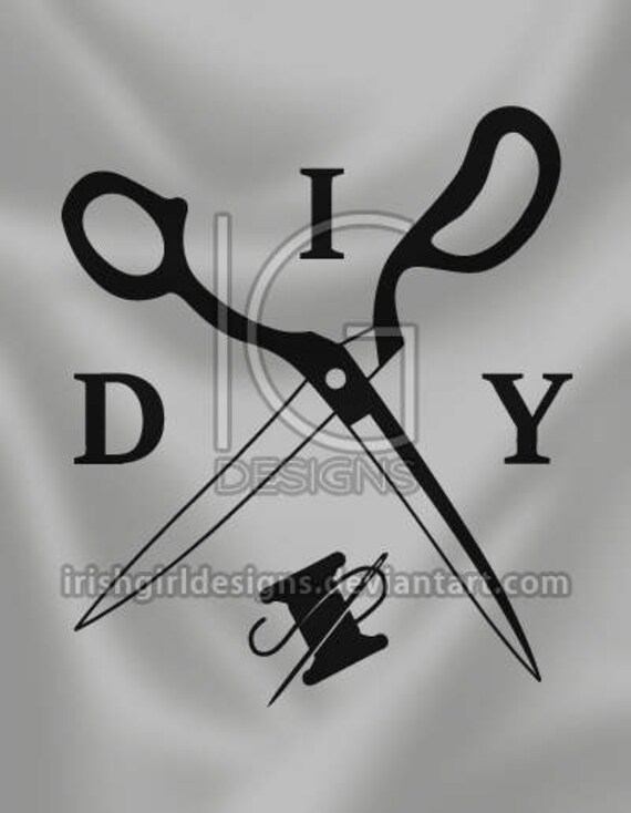 DIY Sewing Scissors Printable Vector Svg Art - Etsy