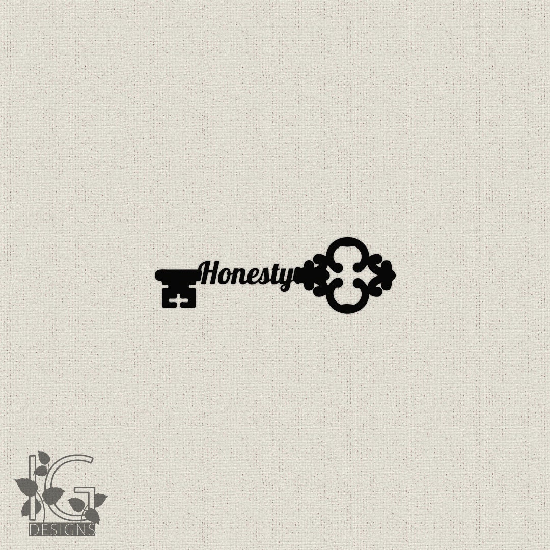 Skeleton Key Tattoo Honesty