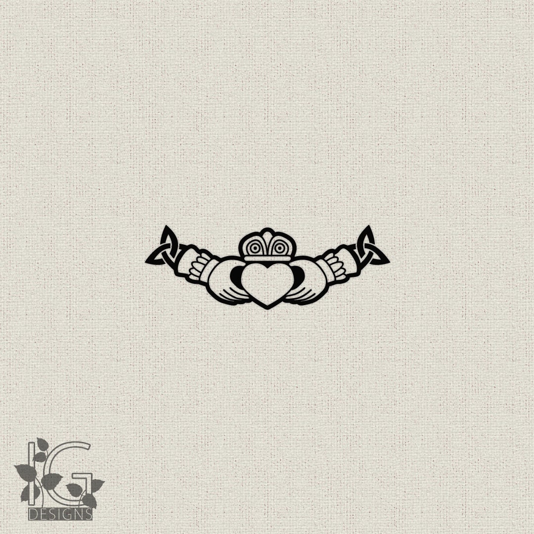 SVG Files Irish Claddagh SVG Love Friendship Engagement Wedding SVG for ...