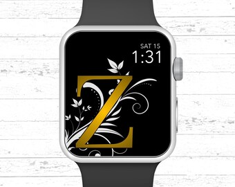 Apple Watch Wallpaper Monogram D Apple Watch Face Design | Etsy