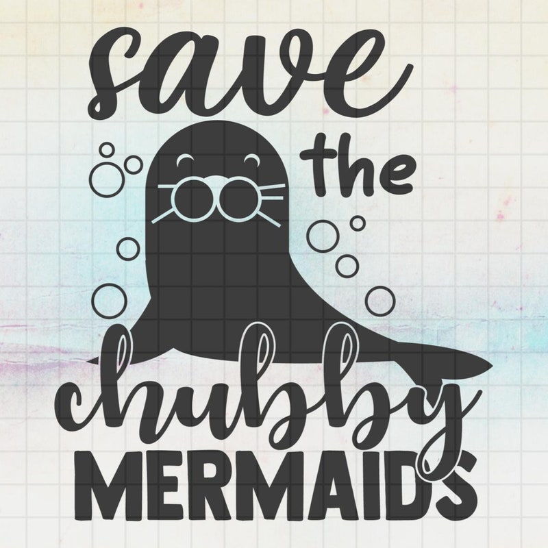 Chubby Mermaid - Etsy