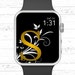 Apple Watch Wallpaper, Monogram S Apple Watch Face Design - Etsy