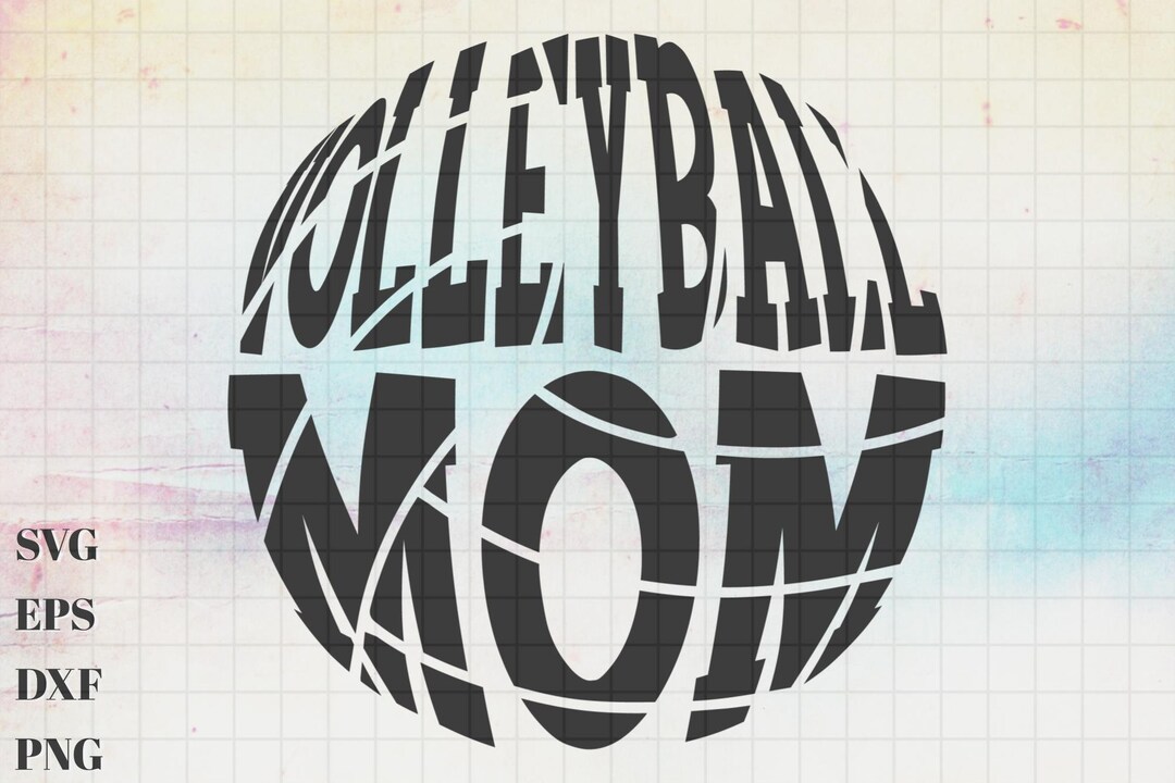 Volleyball Mom Inside of Ball SVG, Volleyball Svg, Volleyball Mom ...