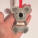 Koala Bear Christmas Ornament Koala Christmas Tree Decoration Koala ...