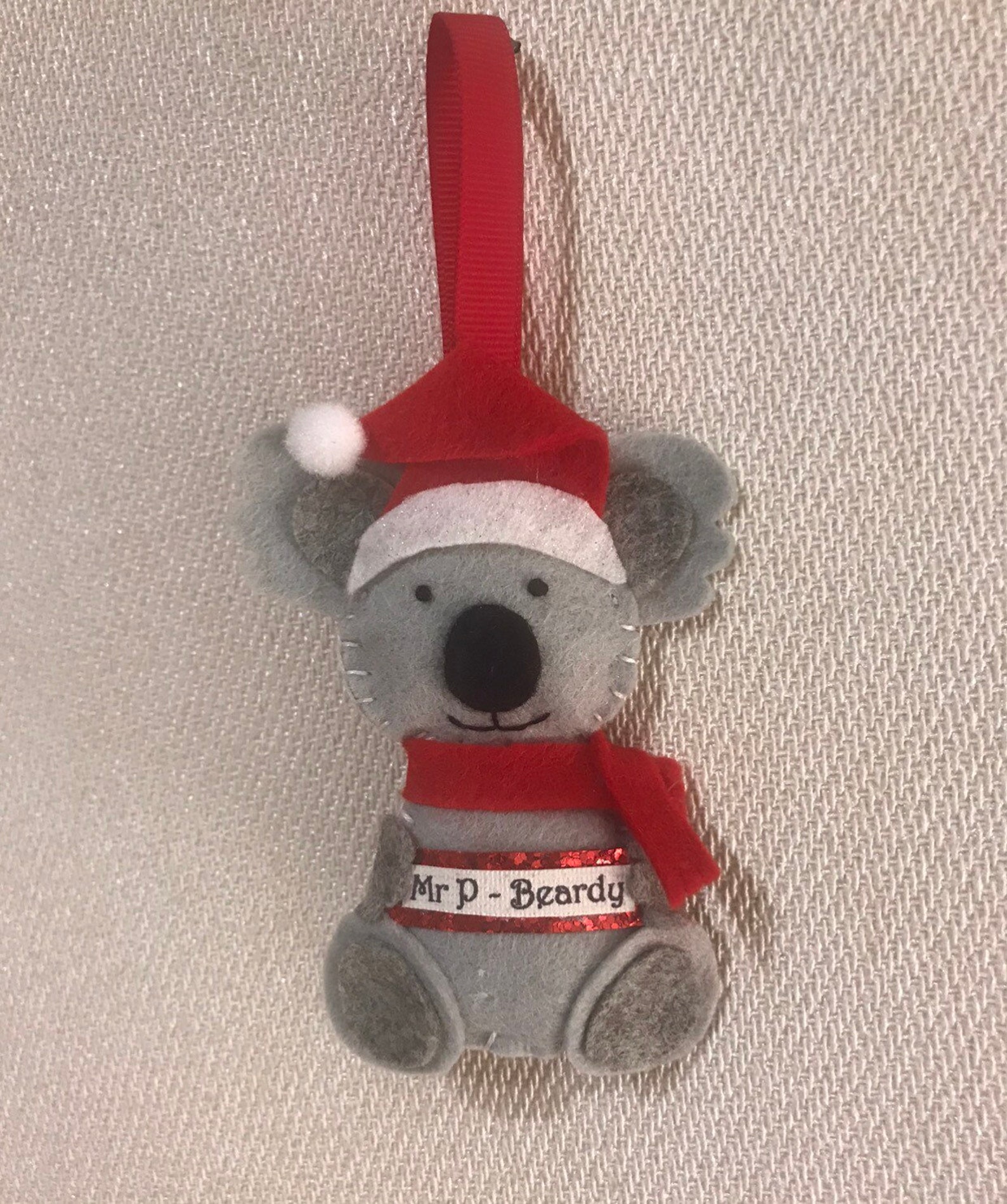Koala Bear Christmas Ornament Koala Christmas Tree - Etsy