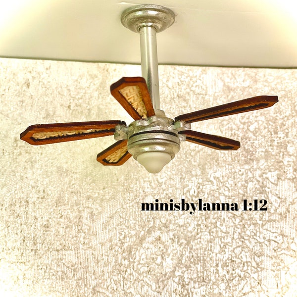 Dollhouse Ceiling Fan - Etsy