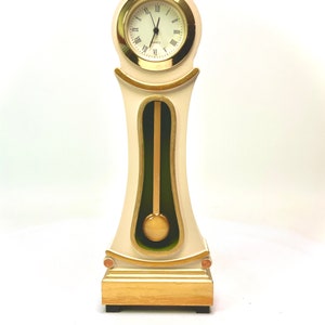 1:12 Dollhouse Miniature Swedish Mora Dalarna Longcase Working Clock ...