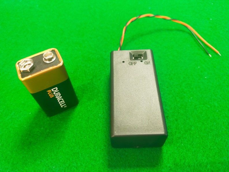 1:12 Dollhouse Miniature 9vdc Switched Battery Power Source - Etsy