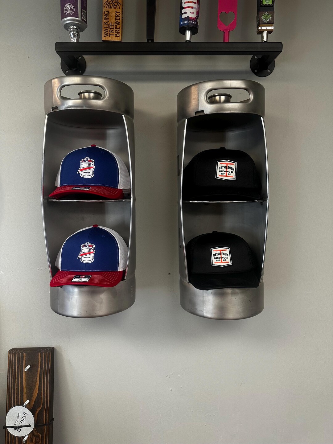 1/6 Beer Keg Shelf - Etsy