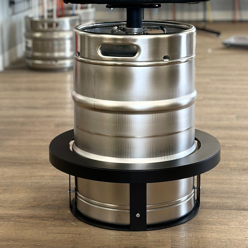 Whiskey Barrel Footrest - Etsy