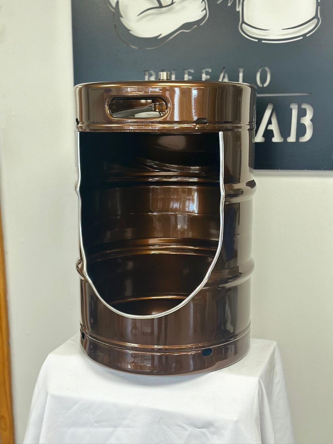 Beer Keg Urinal Whiskey Copper Finish - Etsy