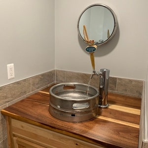 Beer Keg Bathroom Package - Etsy