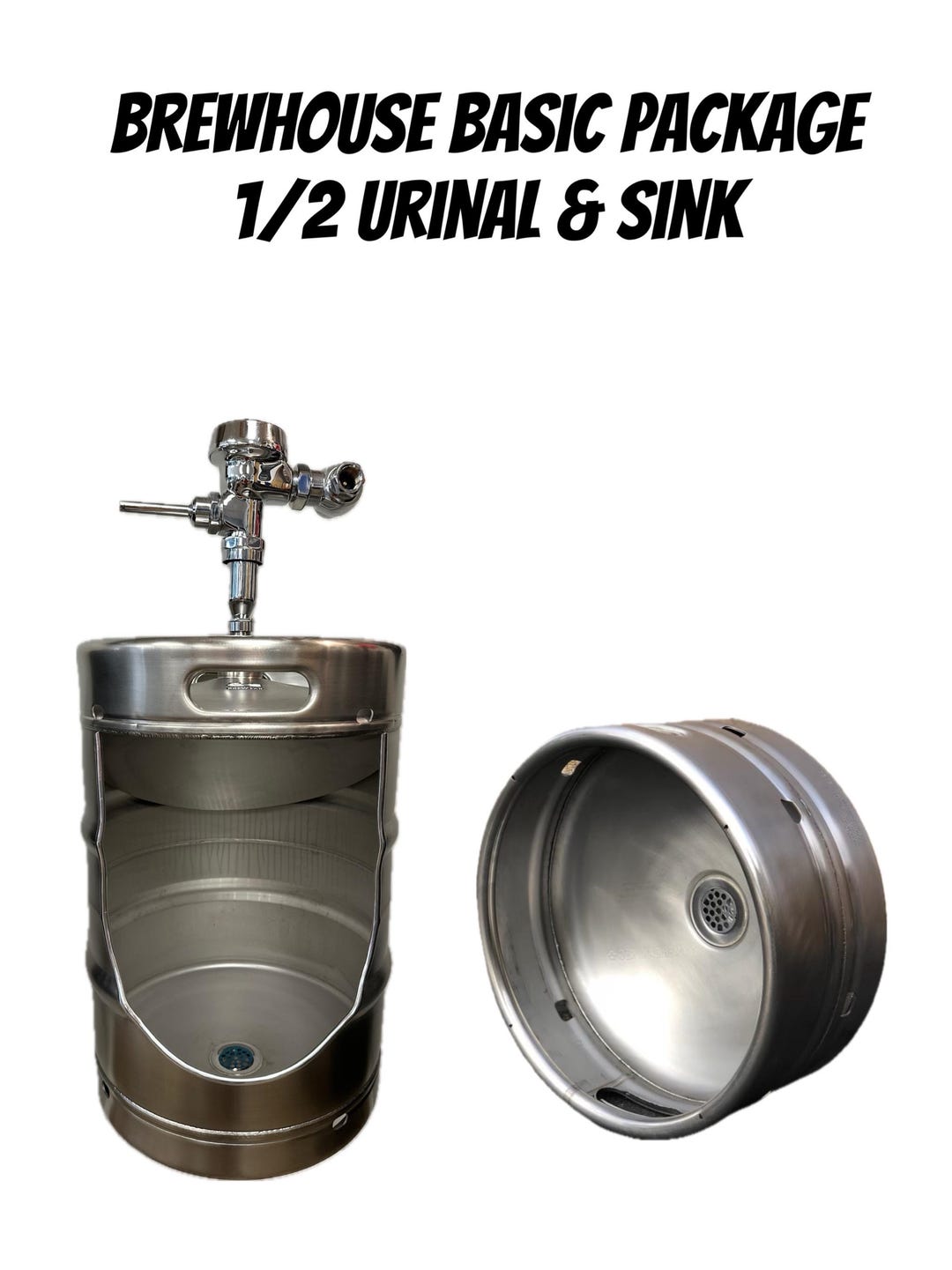 Keg Urinal & Keg Sink Set – Brewhouse Package - Etsy
