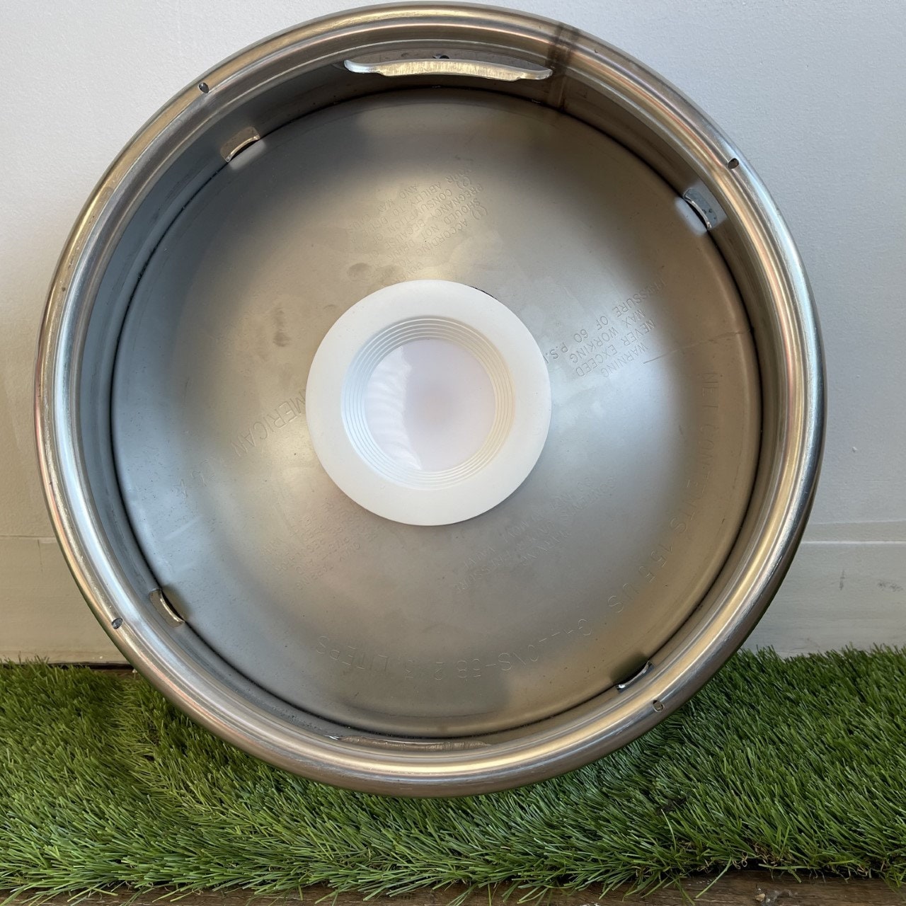 Beer Keg Ceiling Light With Recessed Light – Made From Authentic Keg ...