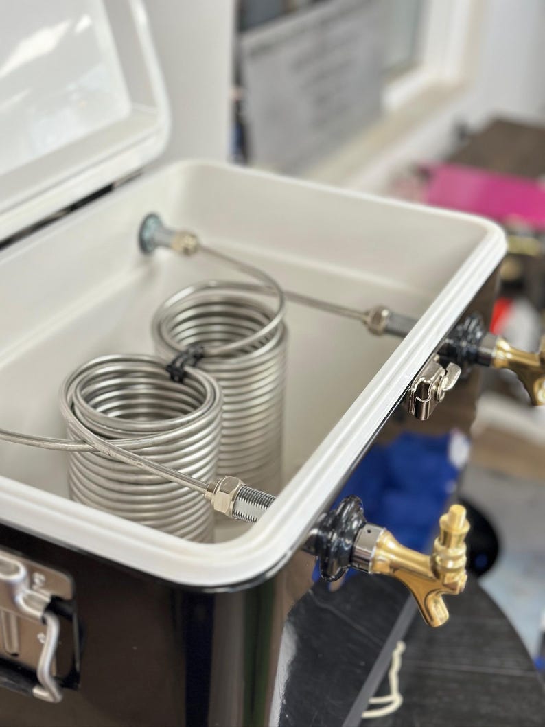 Jockey Box Draft Beer Cooler | Portable Keg Cooler With Taps | Party ...