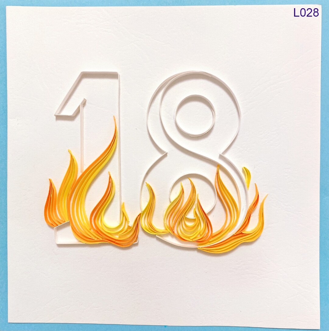 Birthday Cake and Numbers Quilling Cards - Etsy
