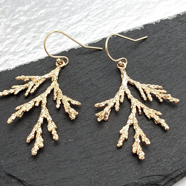Cedar Silver Earrings - Etsy