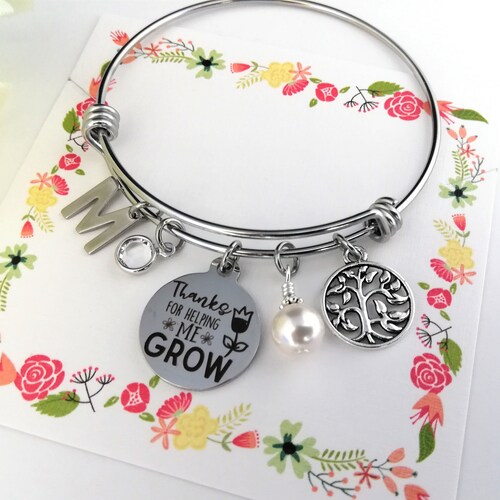 Teacher Gifts Friendship Bracelet Inspirational Gift for | Etsy