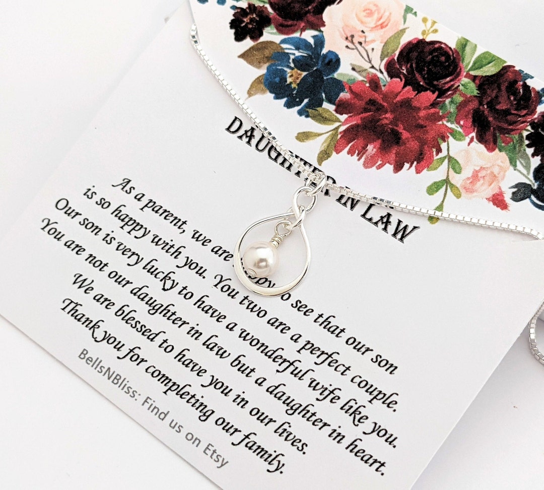 Daughter in Law Christmas Gift, DIL Gift From Mother in Law, Infinity ...