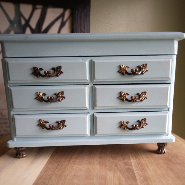 Painted Jewelry Box - Etsy