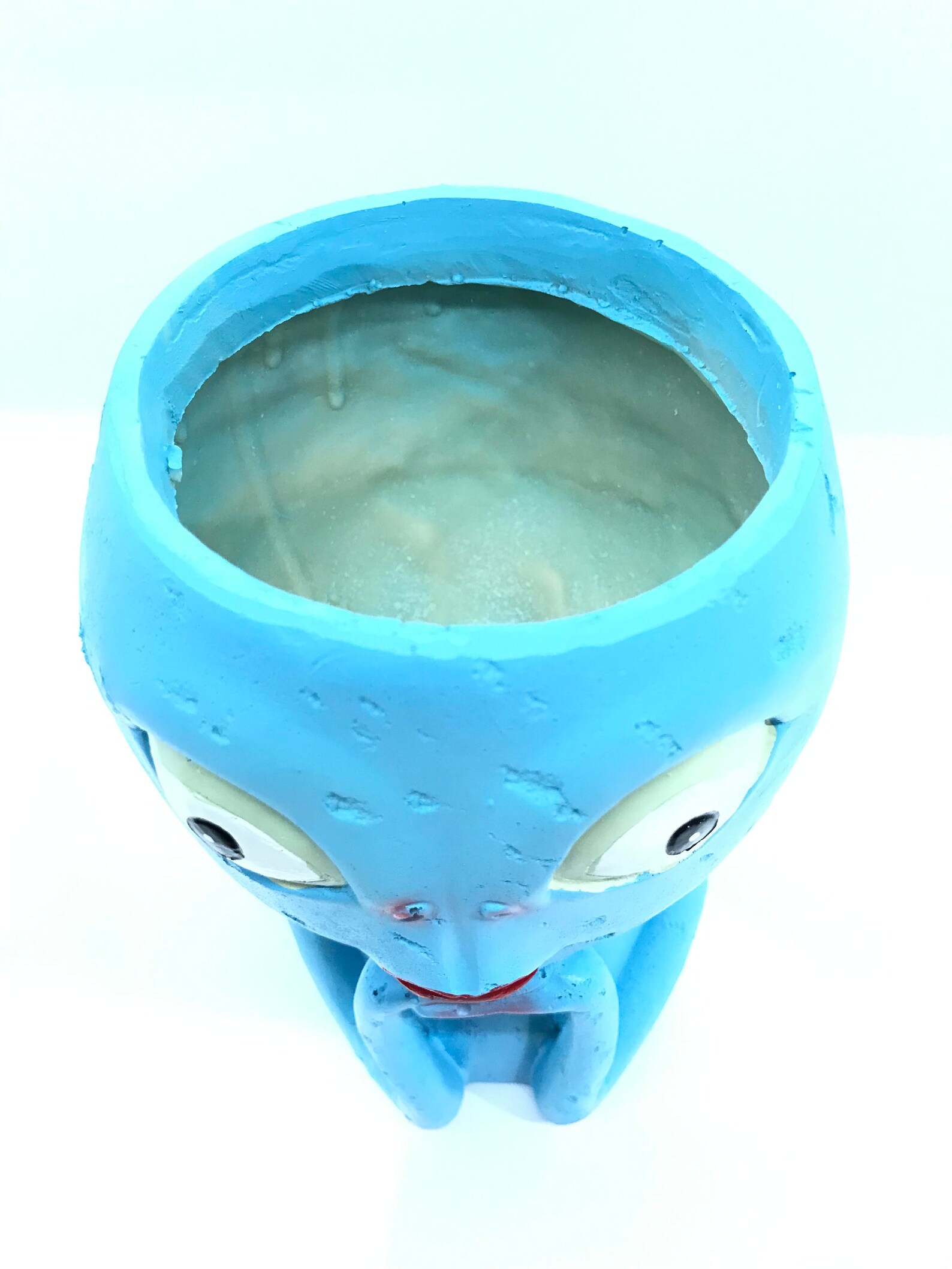 Pink Alien Planter / UFO / Alien Flower / Girl Planter / - Etsy