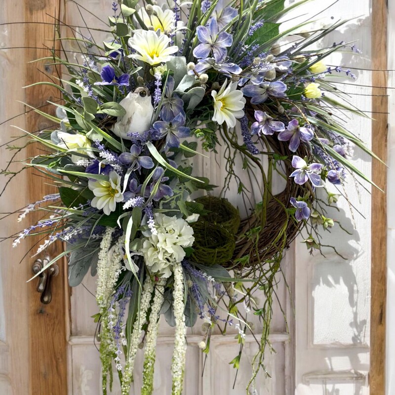 Spring Summer Wreath - Etsy